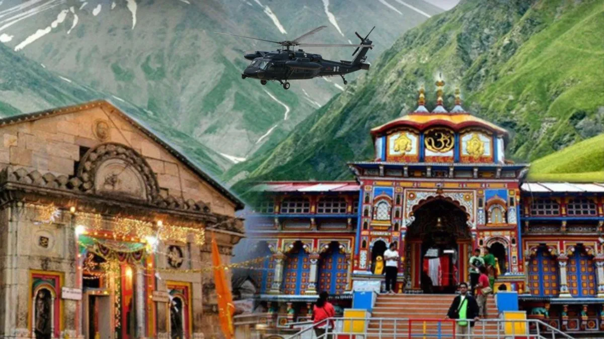 Do Dham Yatra by Helicopter Tour Package Starting from ₹1,25,000